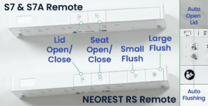 TOTO S7, S7A and RS Remote Walkthrough - Many Bidets
